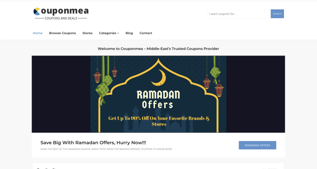 Couponmea - Geometrical web